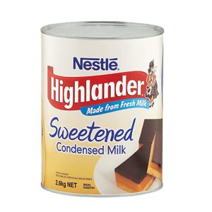 Condensed Milk Highlander 2.6kg - Mediterranean Foods Wholesale